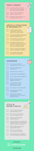 The Ultimate Editing Checklist for Freelance Writers - Writers Work Blog